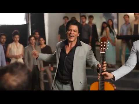 Shah Rukh Khans passionate acting during  lux ad
