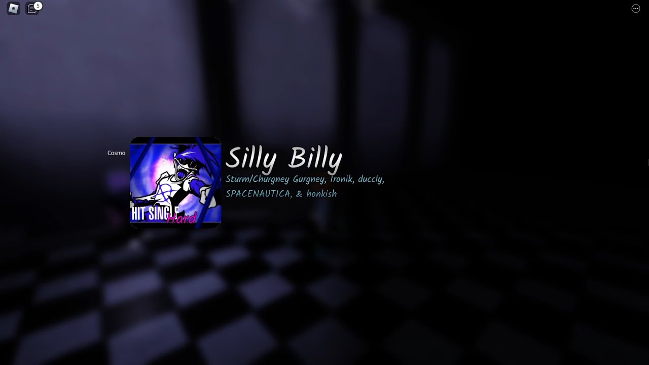 (Roblox BFNF) Hit Single Real Silly Billy w/@Cosmo-rg1 | Gameplay ...