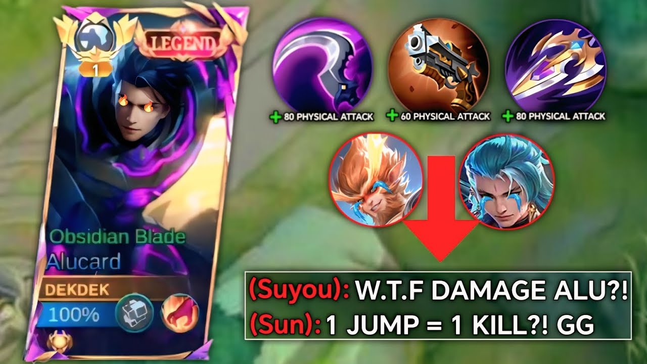 ALUCARD NEW BEST BRUTAL DAMAGE BUILD & EMBLEM SET IS HERE!!🔥 | YOU MUST ...