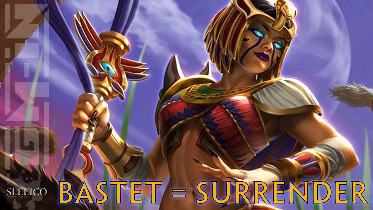 SMITE - BASTET: Assault = SURRENDER! - YouTube