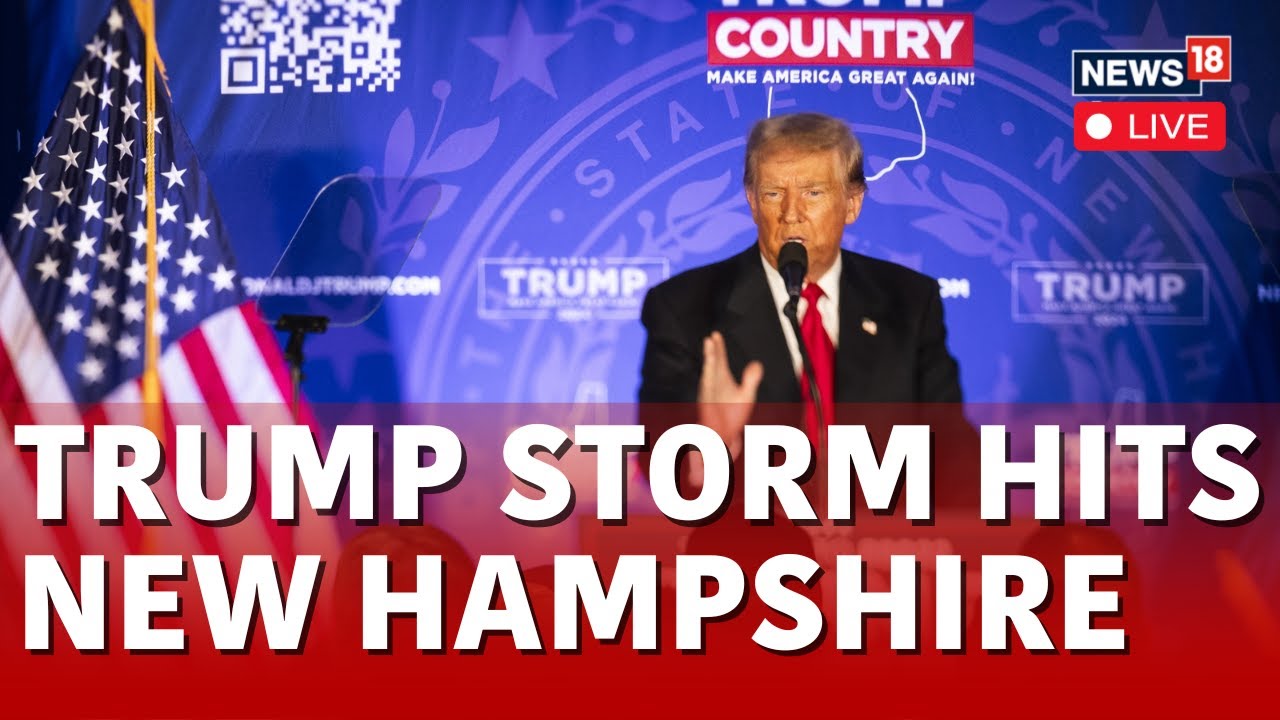 Donald Trump News Live | Former President Trump Holds Rally in Atkinson ...