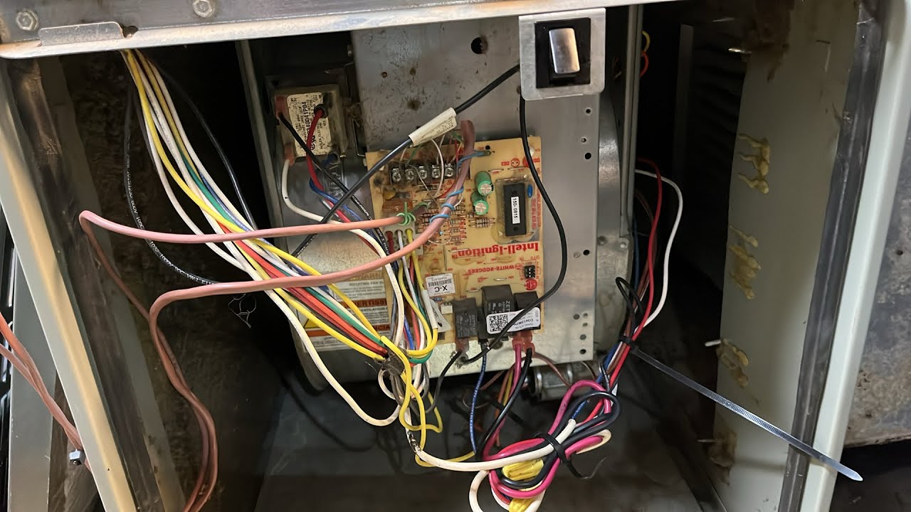 Finish replacing fan blower motor trane unit JC Heating & Cooling is ...