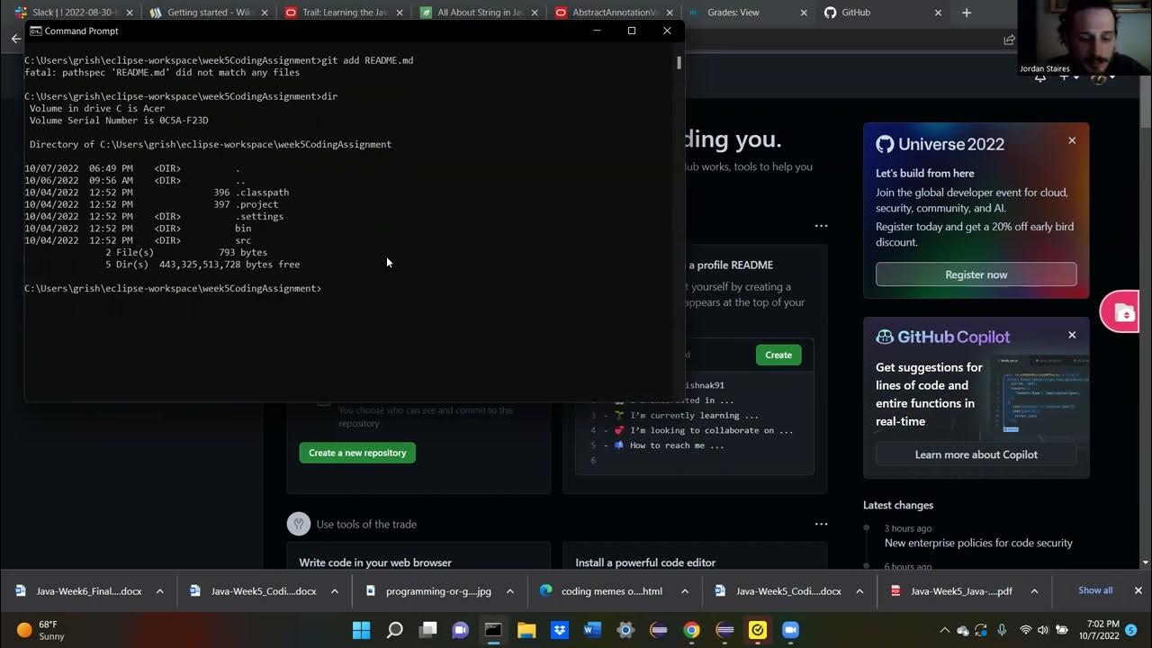 Week 5 Coding Assignment w/Interface - YouTube