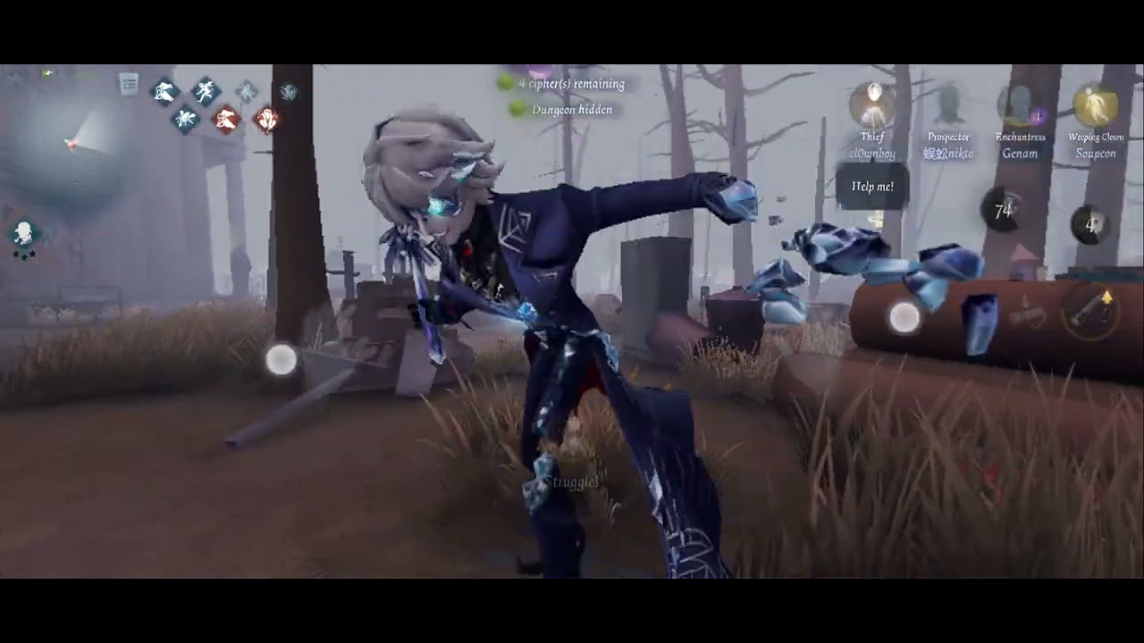 identity v theif gameplay and more bullying - YouTube