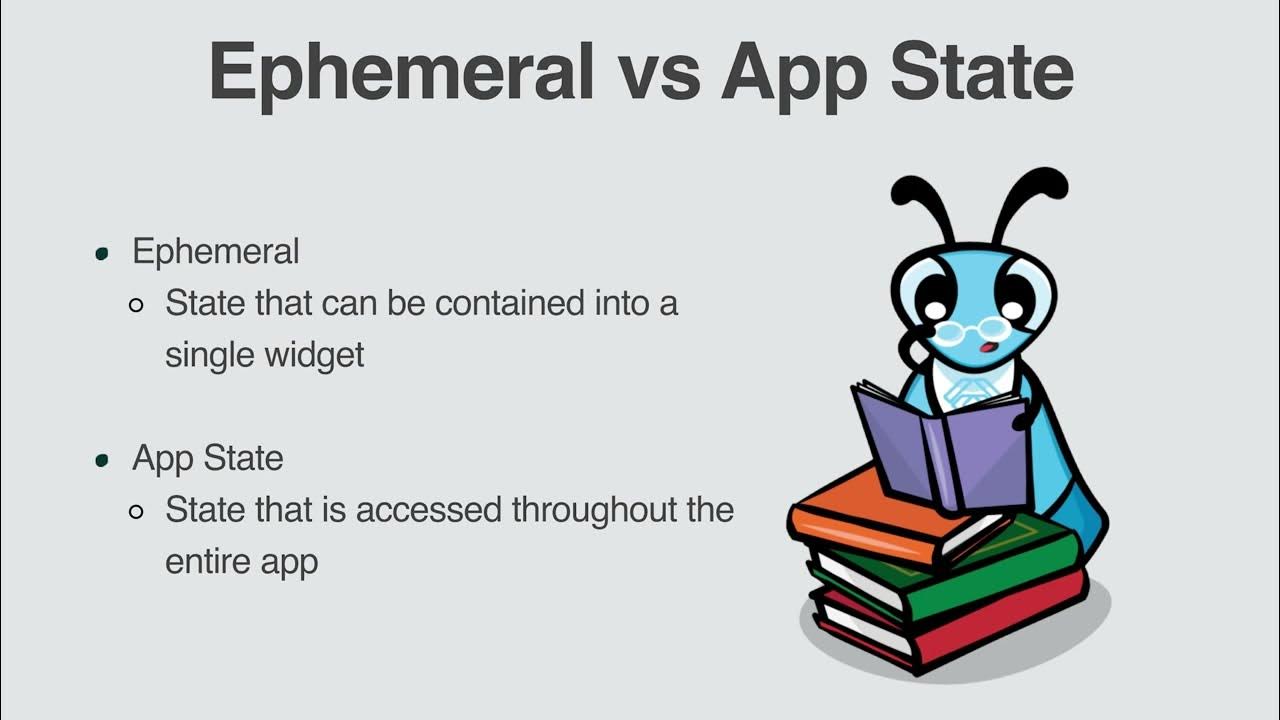 Managing State in Flutter, Episode 2: Understand State Management - YouTube