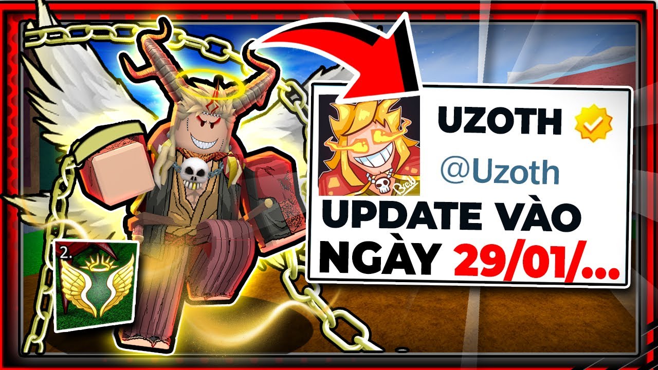 Bản Tin Roblox - Admin Uzoth Blox Fruits Vạ Miệng Tiết Lộ Võ Thiên Thần... - YouTube