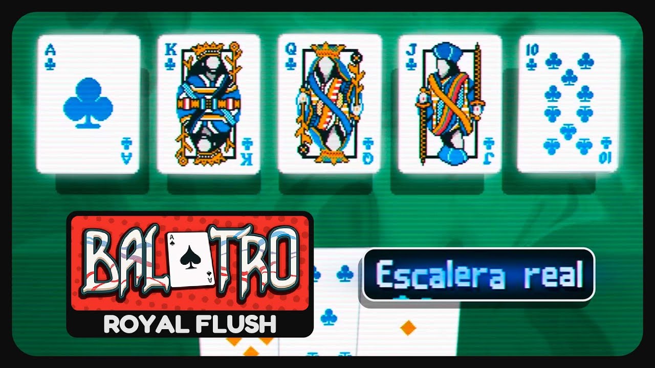 ¡Mi primera ESCALERA REAL! - Balatro - YouTube