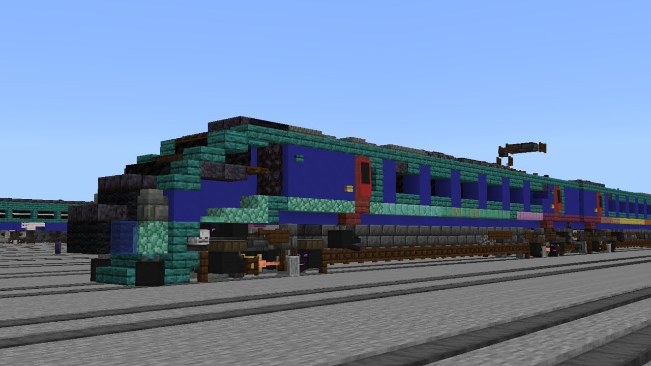 Minecraft Hull Trains Class 802 Paragon tutorial - YouTube