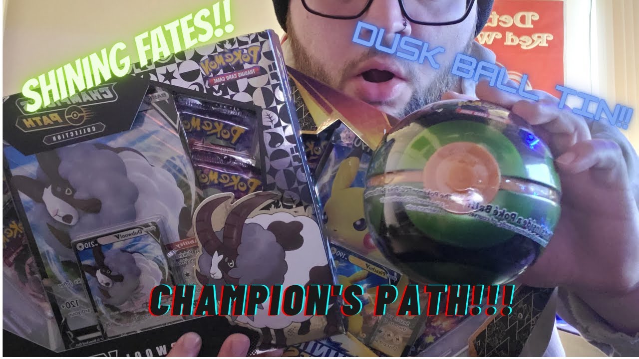 OPENING SOME SHINING FATES AND CHAMPION'S PATH!! INSANE PULLS!!!! - YouTube