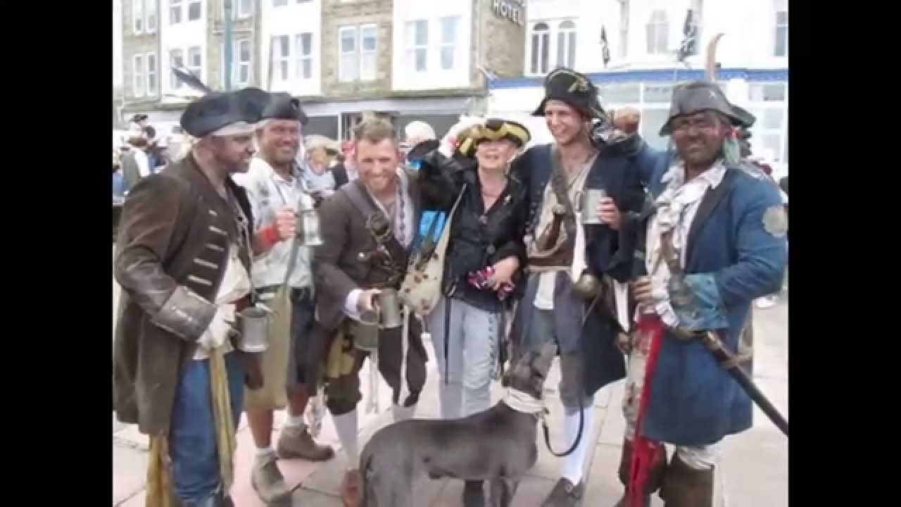 Pirates on the Prom - Penzance 26th May 2014 - YouTube