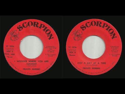 Travis Mimms - Scorpion SC-0536 - I Wonder Where You Are Tonight -bw ...