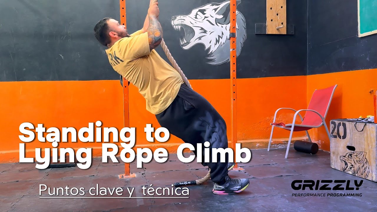 Standing to Lying Rope Climb // Técnica y Puntos clave - YouTube
