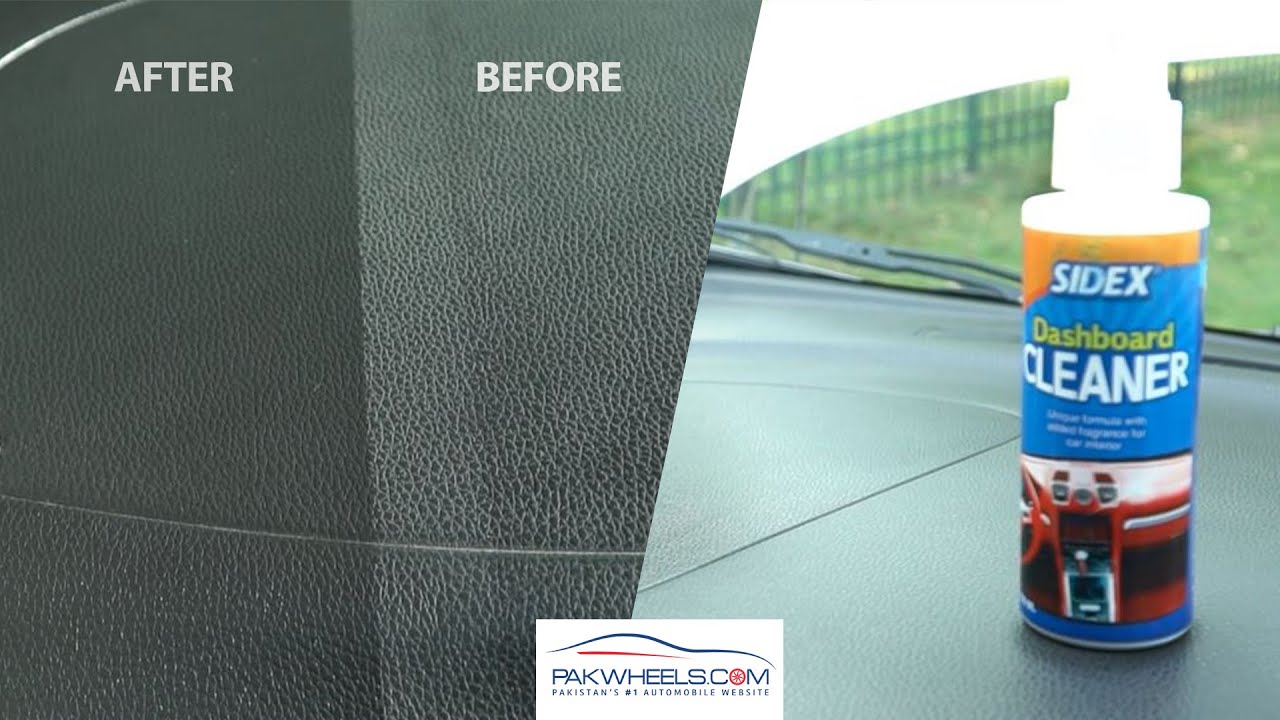 Sidex Dashboard Cleaner Shiner Restorer - YouTube