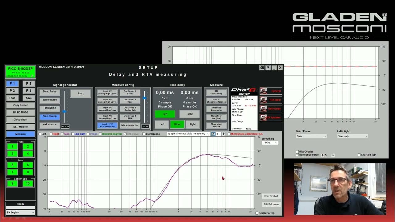 Perfect sound: DSP tuning with Mosconi - Part 4.1 - reference curve - YouTube