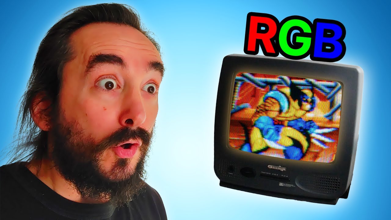 Cómo Hacer MOD RGB a tu CRT - YouTube