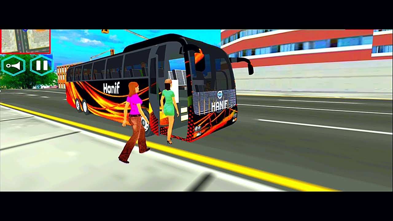 Volvo Bus Game| Volvo Hanif Bus| Bus Game 2024| Bus Simulator Game| Bus ...