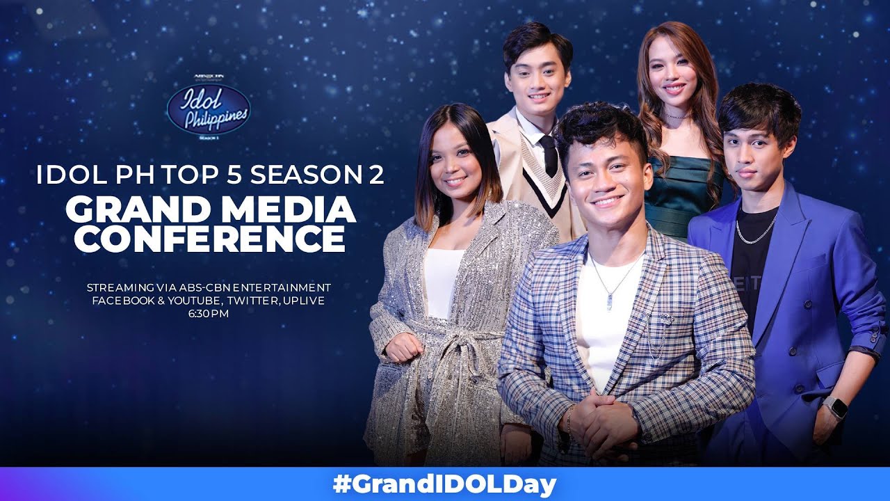 Idol Philippines Season 2 Top 5 Grand Media Conference | #GrandIdolDay ...