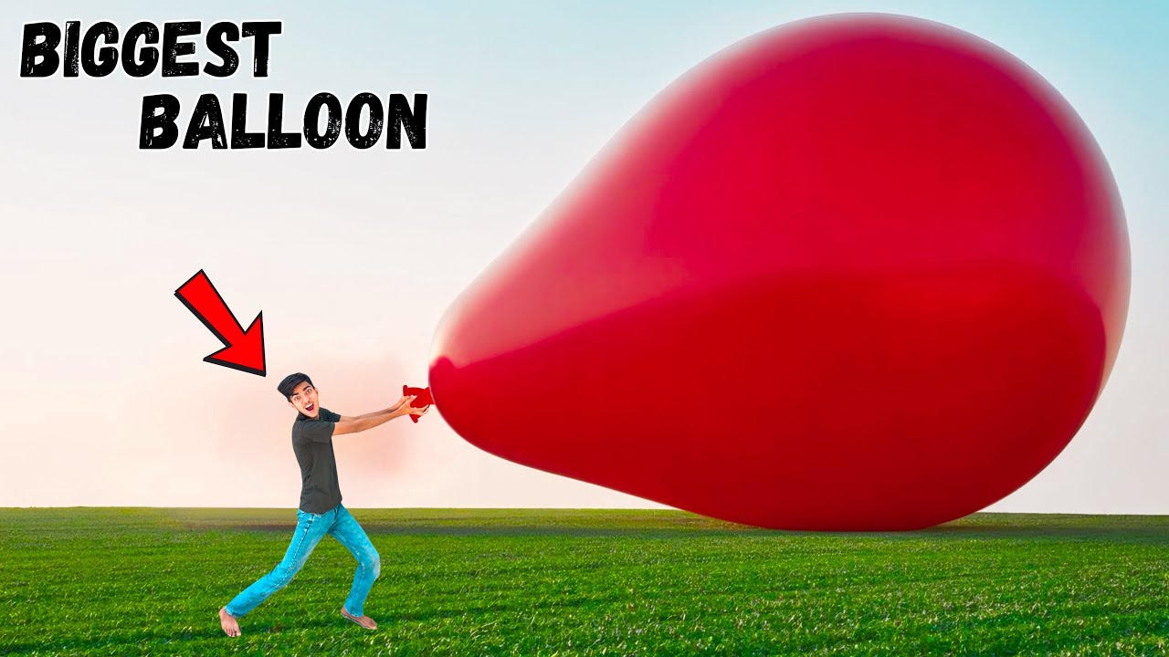 World's Biggest Balloon Challenge: Watch the Magic Unfold! - YouTube