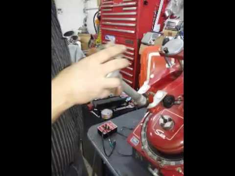 Sun 404 distributor machine testing a GM HEI distributor