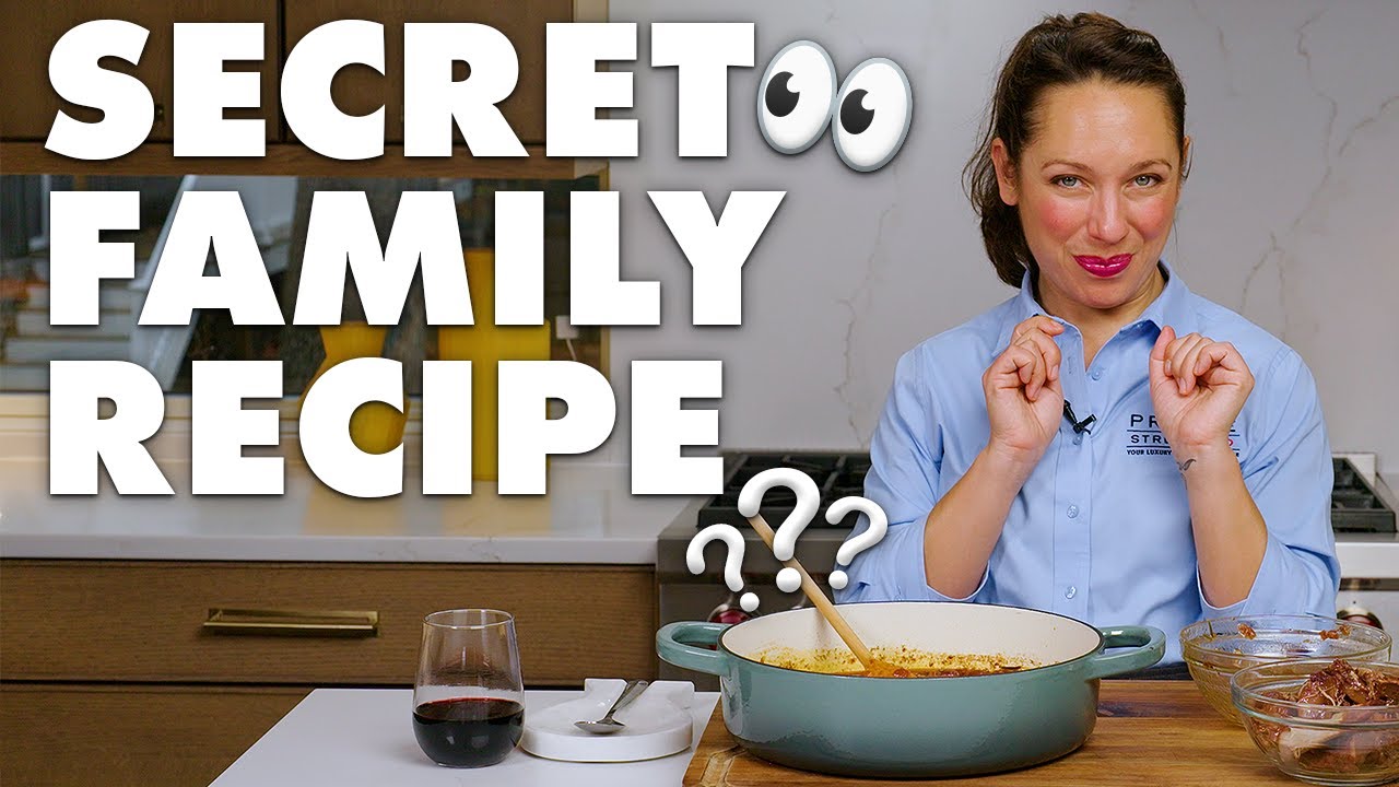 Chef Kendra's Secret Family Recipe: Sunday Sauce with Succulent Veal ...