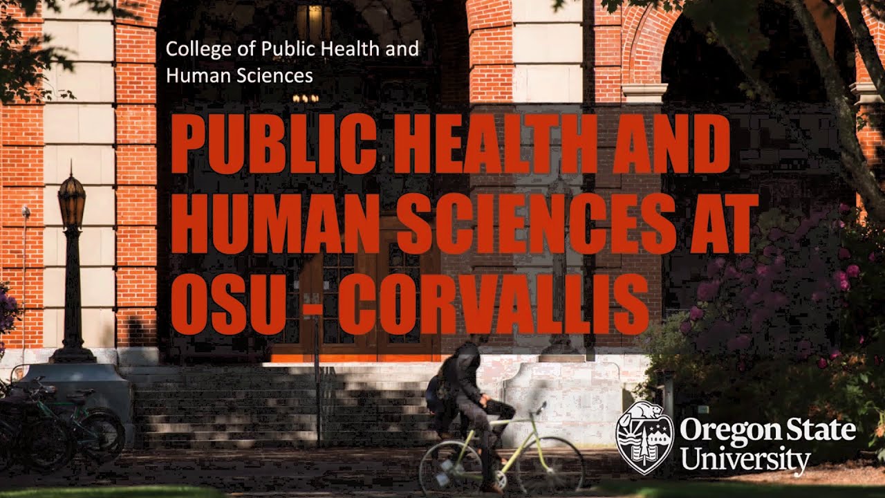 Public Health and Human Sciences at Oregon State - YouTube