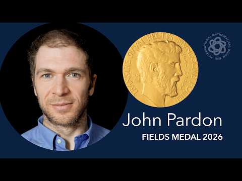 2026 Fields Medal: John Pardon