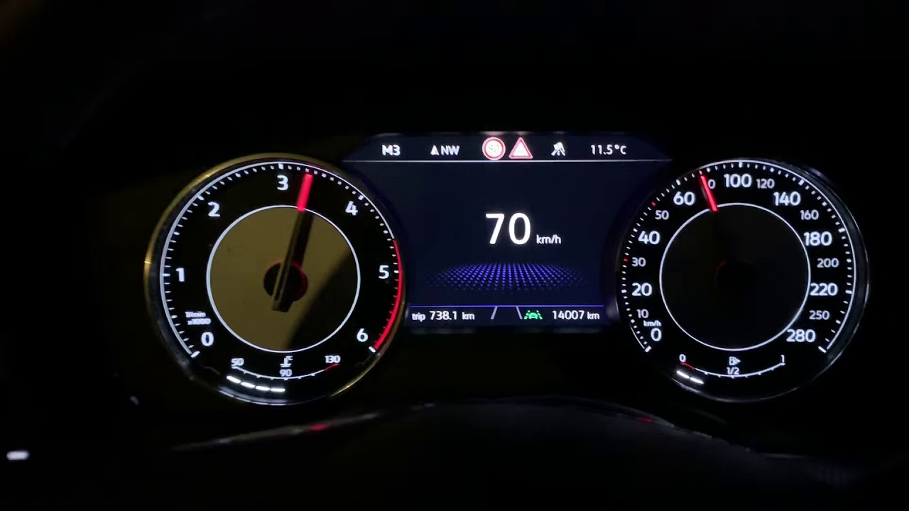 Volkswagen Touareg 2019 3.0TDI 231PS acceleration 0-100 launch control ...