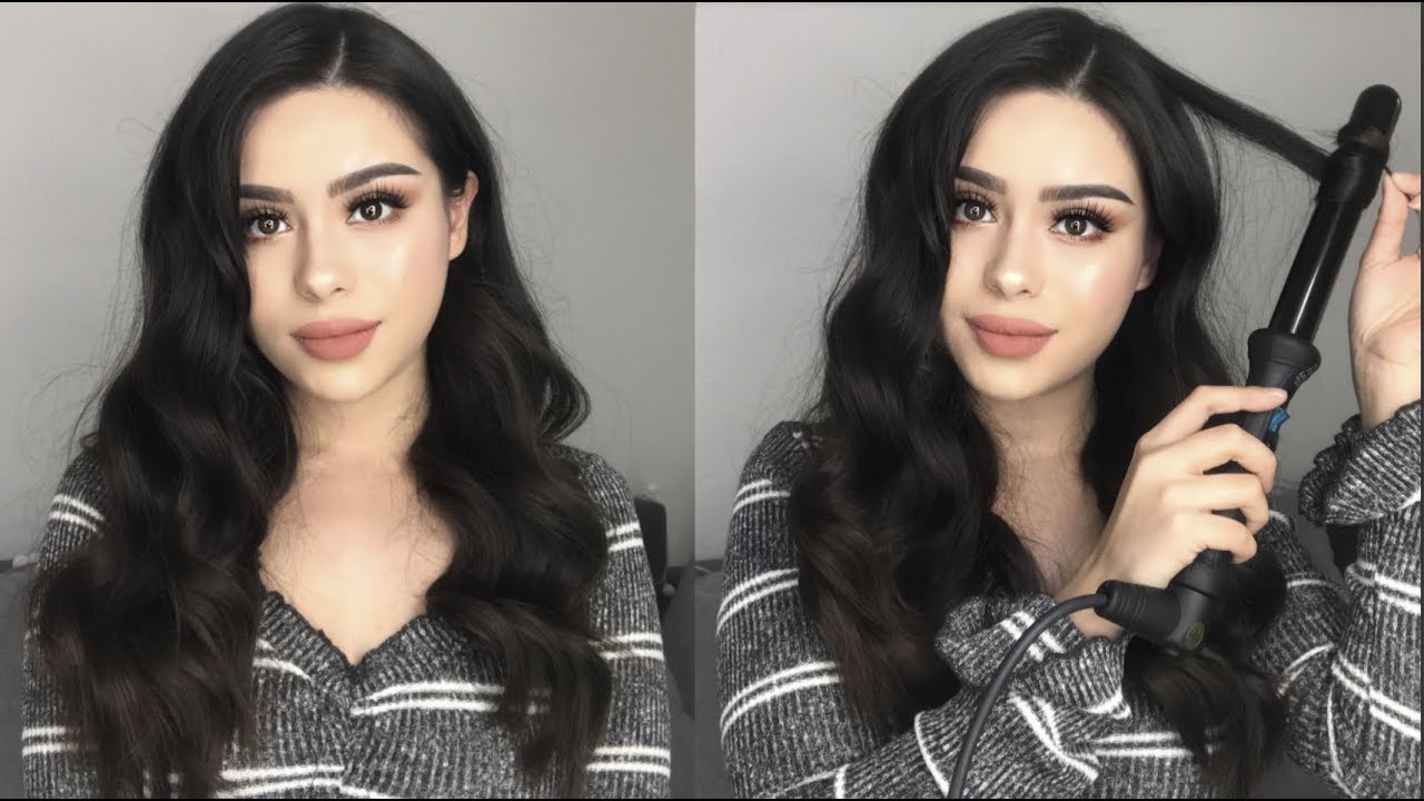 Big Voluminous Curls Tutorial Youtube