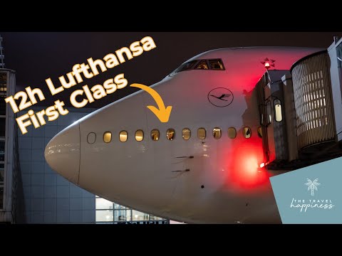 Lufthansa First Class Boeing 747 Frankfurt Singapur