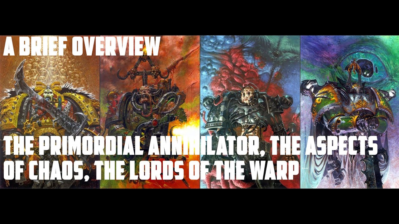 Warhammer 40k Lore Retrospective - The Primordial Annihilator, The ...