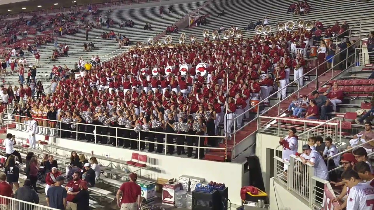 Razorback Marching Band - YouTube