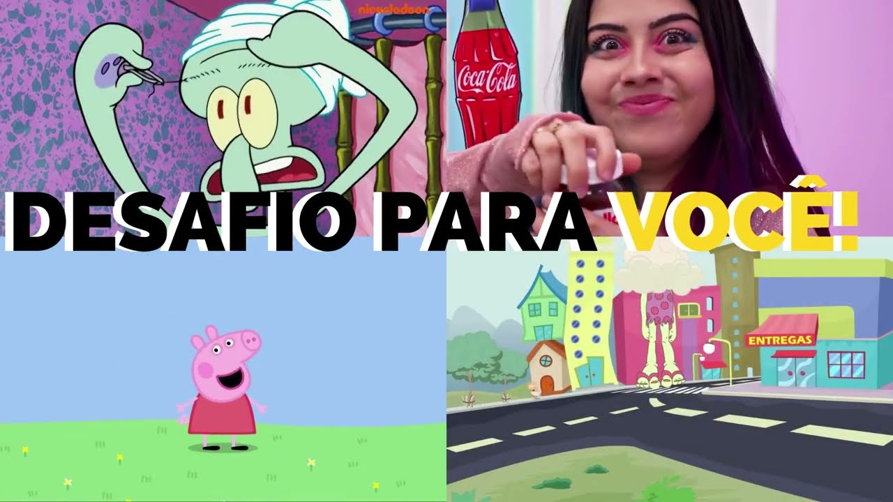 PEPPA PIG, BOB ESPONJA, DUDU E CAROL OU MONGO E DRONGO. QUAL O MELHOR ...