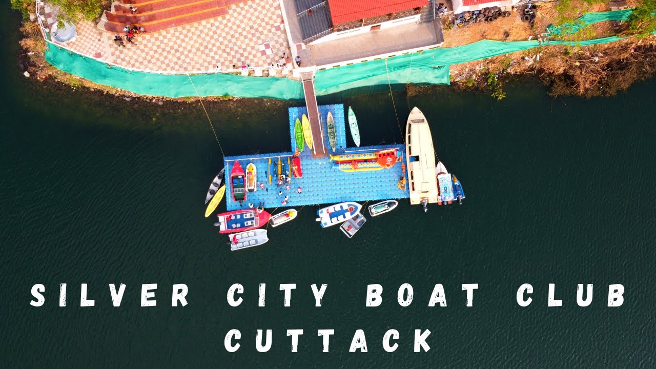 Silver City Boat Club Cuttack | Tourist destination in Cuttack | Drone ...