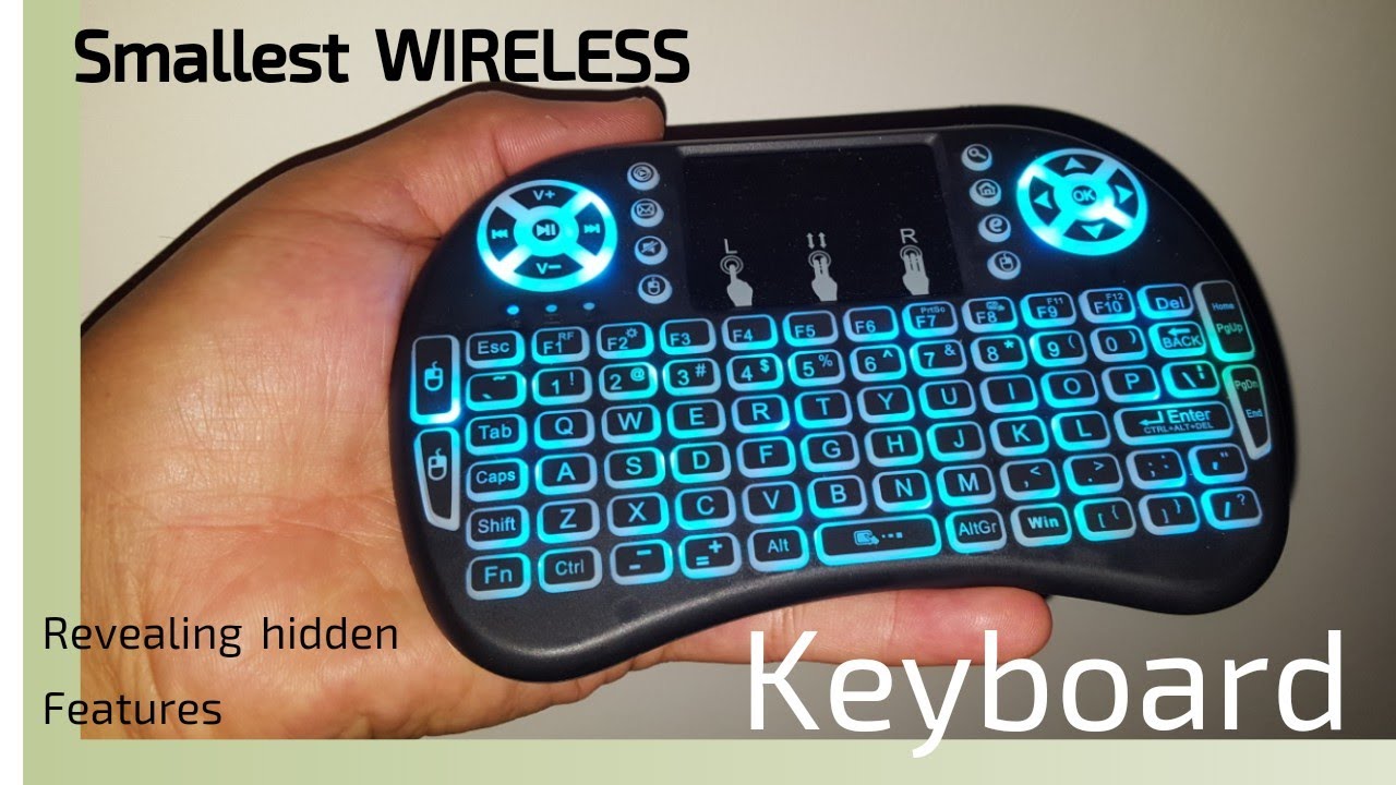 How to use a mini keyboard. hidden features to be revealed. #2021 - YouTube