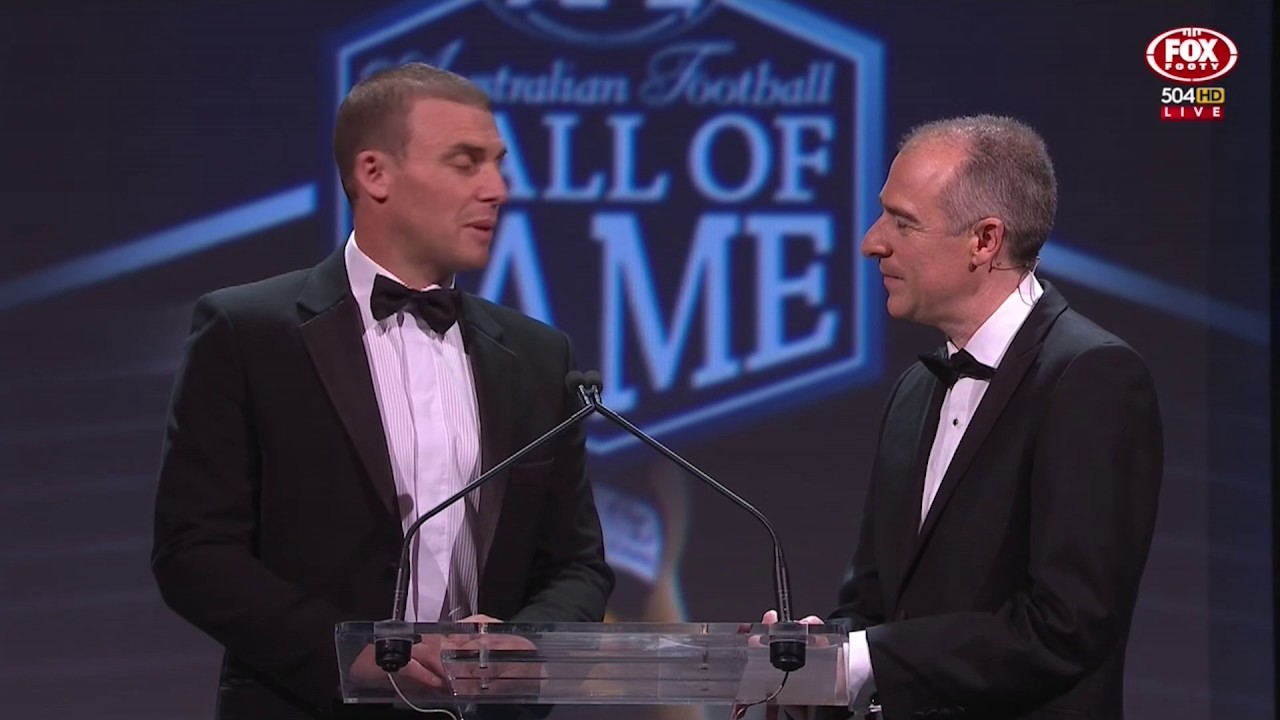 Hall of Fame: Simon Goodwin speech - YouTube