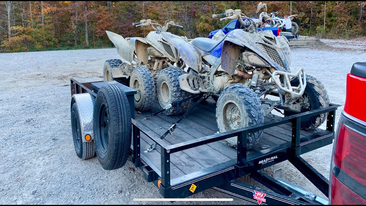 2021 Raptor 700 Trailer Setup - YouTube