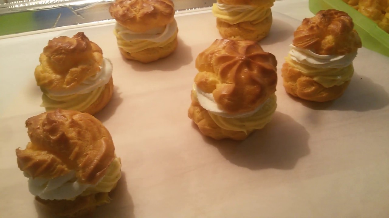 KREMA OD VANILIJE-za princes krafne/Vanillecreme/Grundrezept/ - YouTube