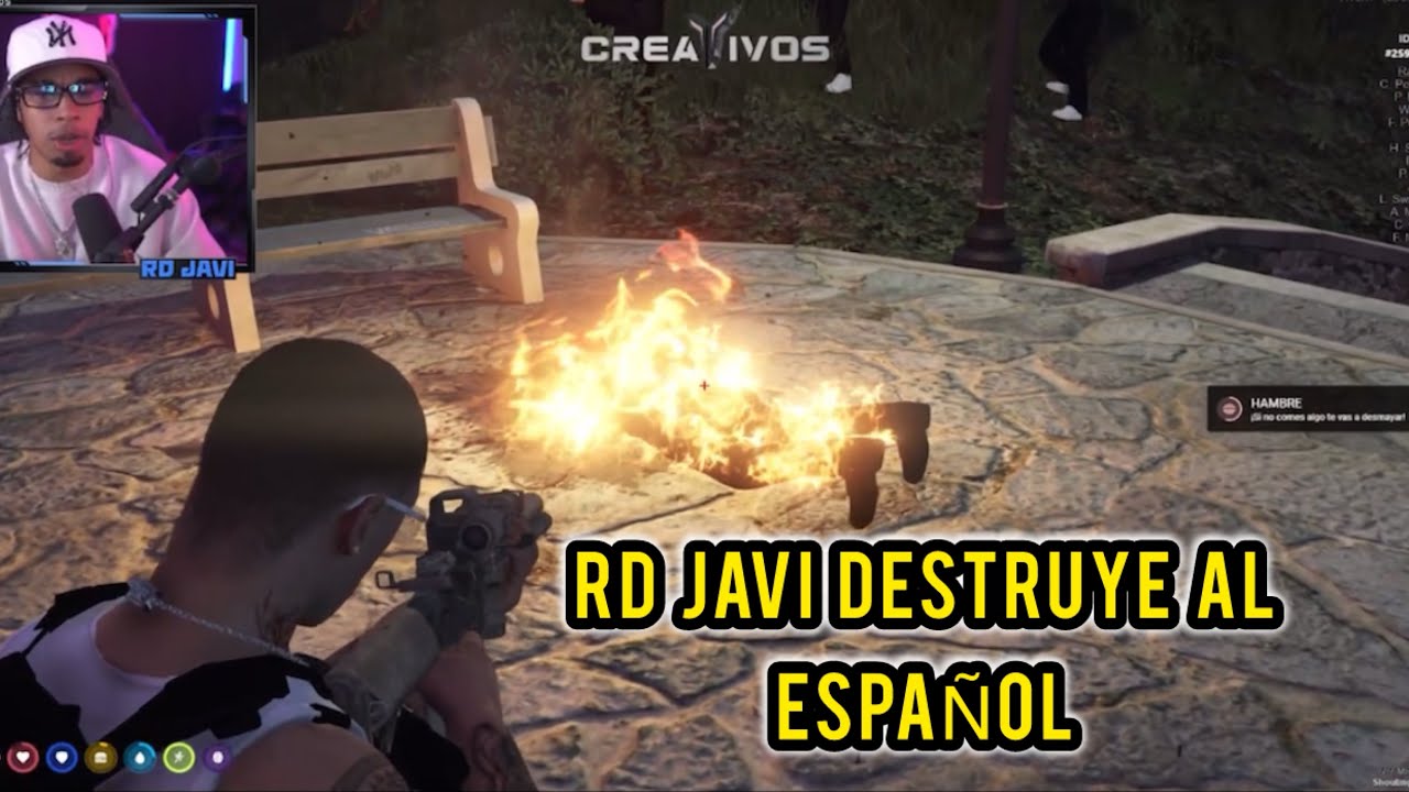RD JAVI SECUESTRA AL ESPAÑOL 😱 RD JAVI LE ARMA TREMENDO LÍO AL ESPAÑOL ...