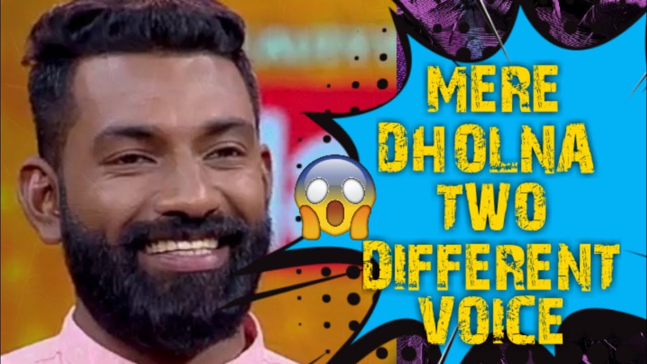 Kerala Singer Arun Guinness Stuns The Audience "Mere Dholna" on tv ...