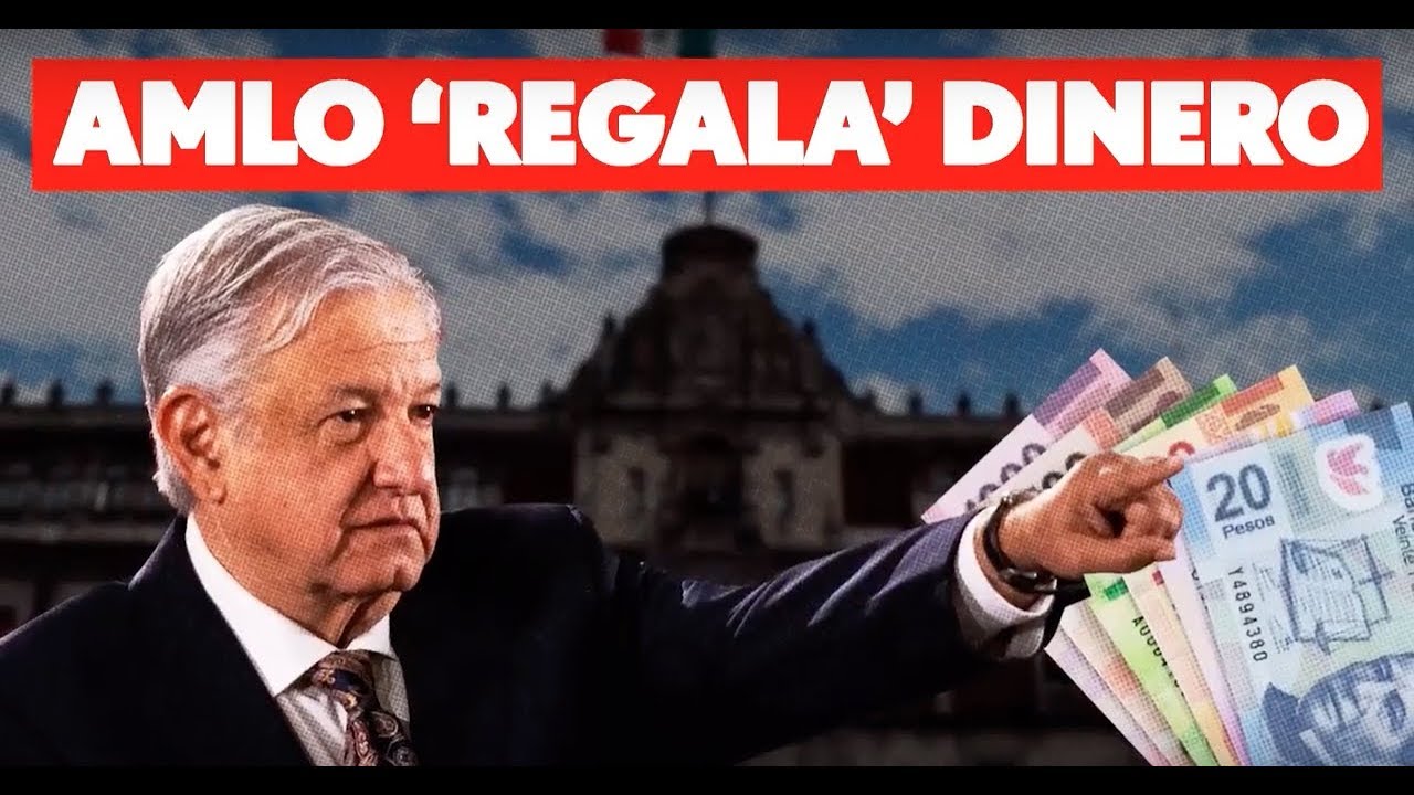 AMLO “regala” dinero - YouTube