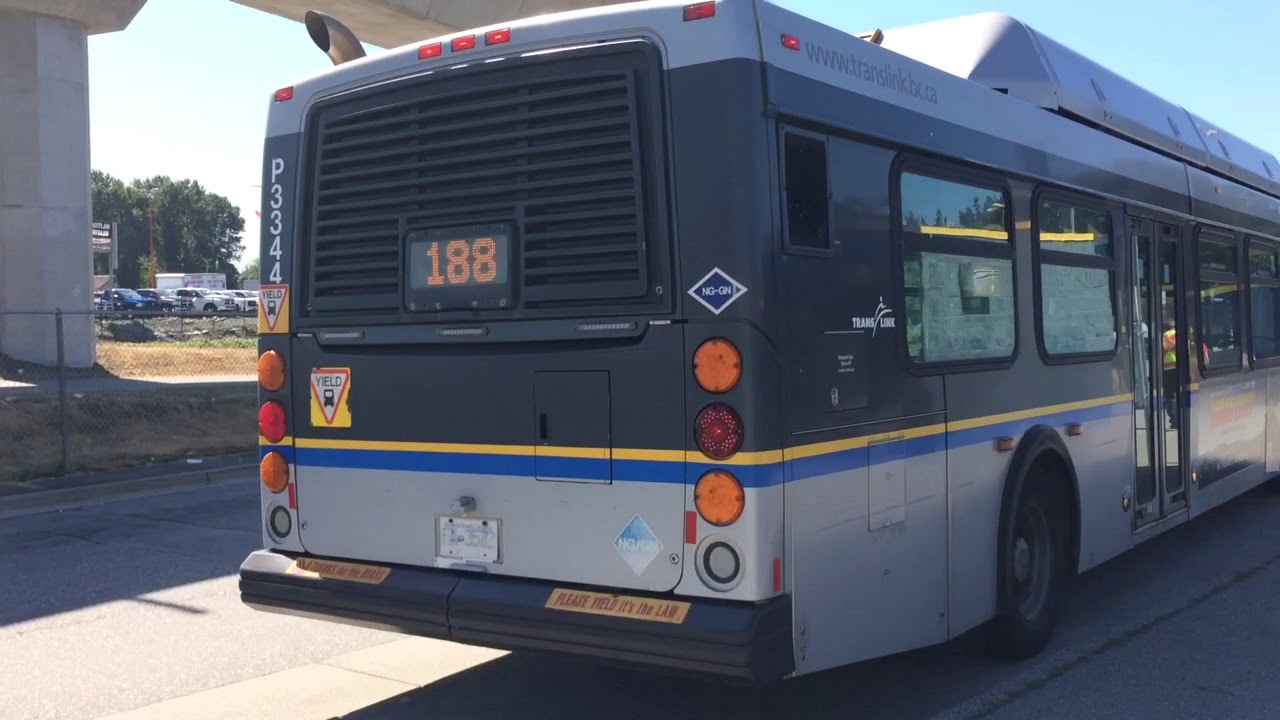 Port Coquitlam Translink 2006 New Flyer C40LFR P3344 Engine Start - YouTube
