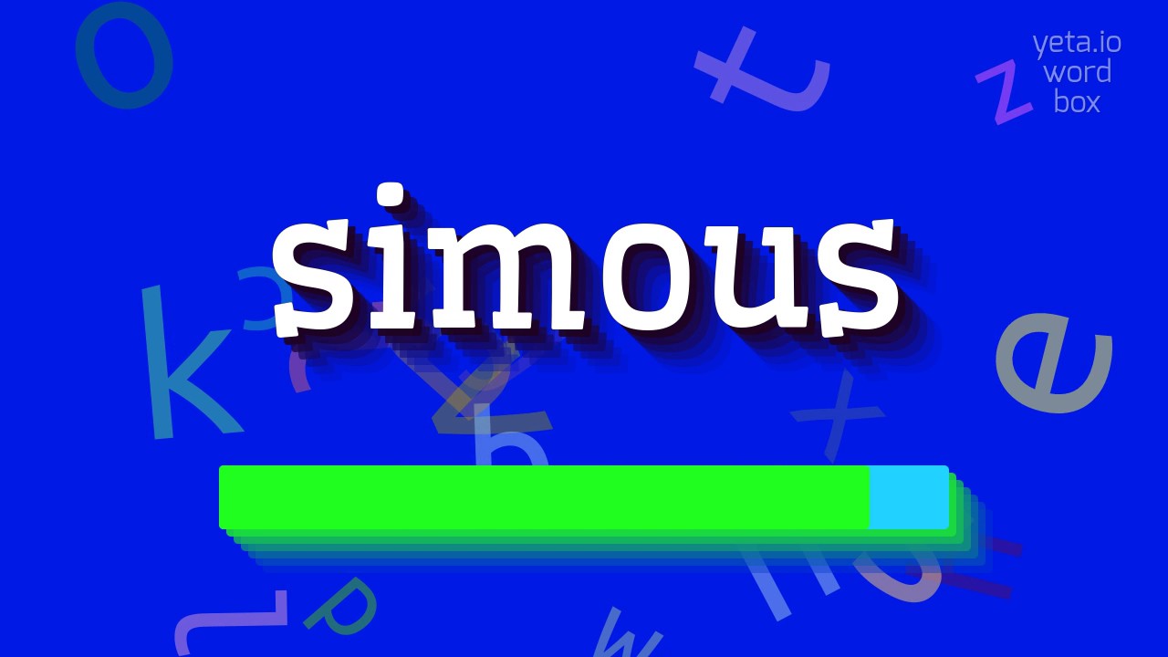 How to say "simous"! (High Quality Voices) - YouTube