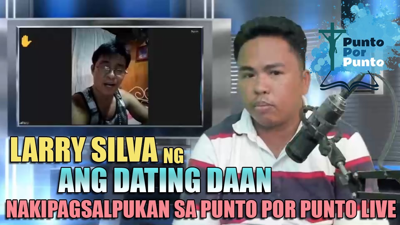 Larry Silva ng MCGI binanatan ang Punto por Punto sa Live - YouTube