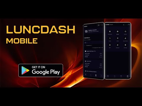 #LUNC DASH MOBILE APP IS AVAILABLE NOW ON GOOGLE PLAY! - YouTube