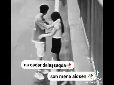 nə qədər dalaşsaqda sən mənə aidsən ❤