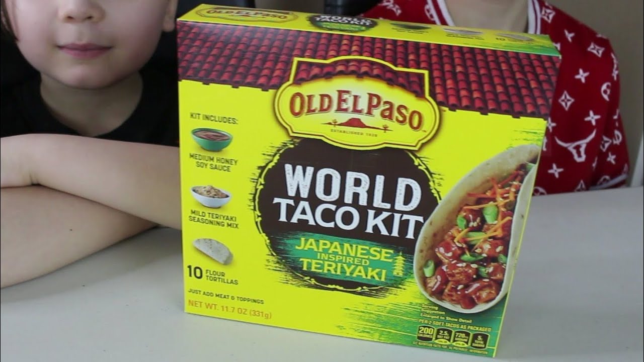 Old El Paso World Taco Kit - Japanese Teriyaki - YouTube