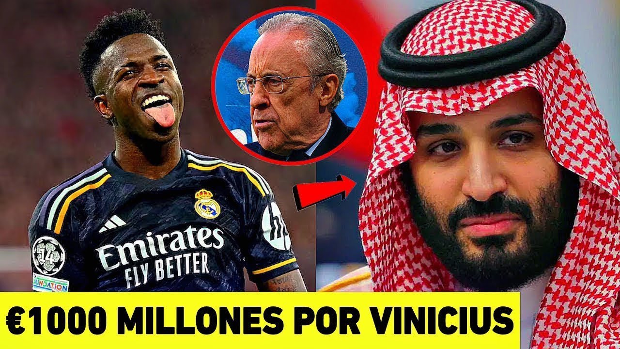 🚨REAL MADRID VENDERIA A VINICIUS A ARABIA SAUDI POR 350 MILLONES EN VERANO Y NO ES NINGUNA ...