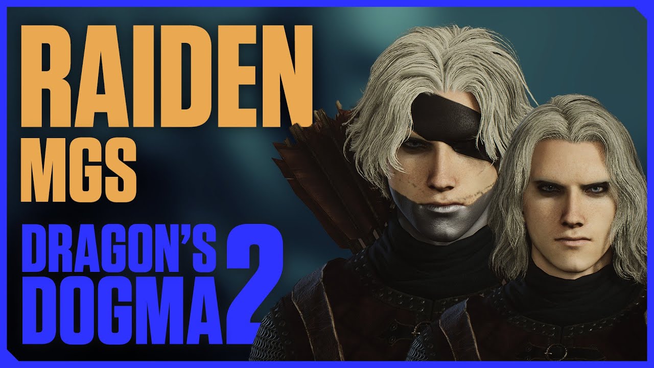 Create Raiden from Metal Gear Solid using Dragon's Dogma 2 Character ...