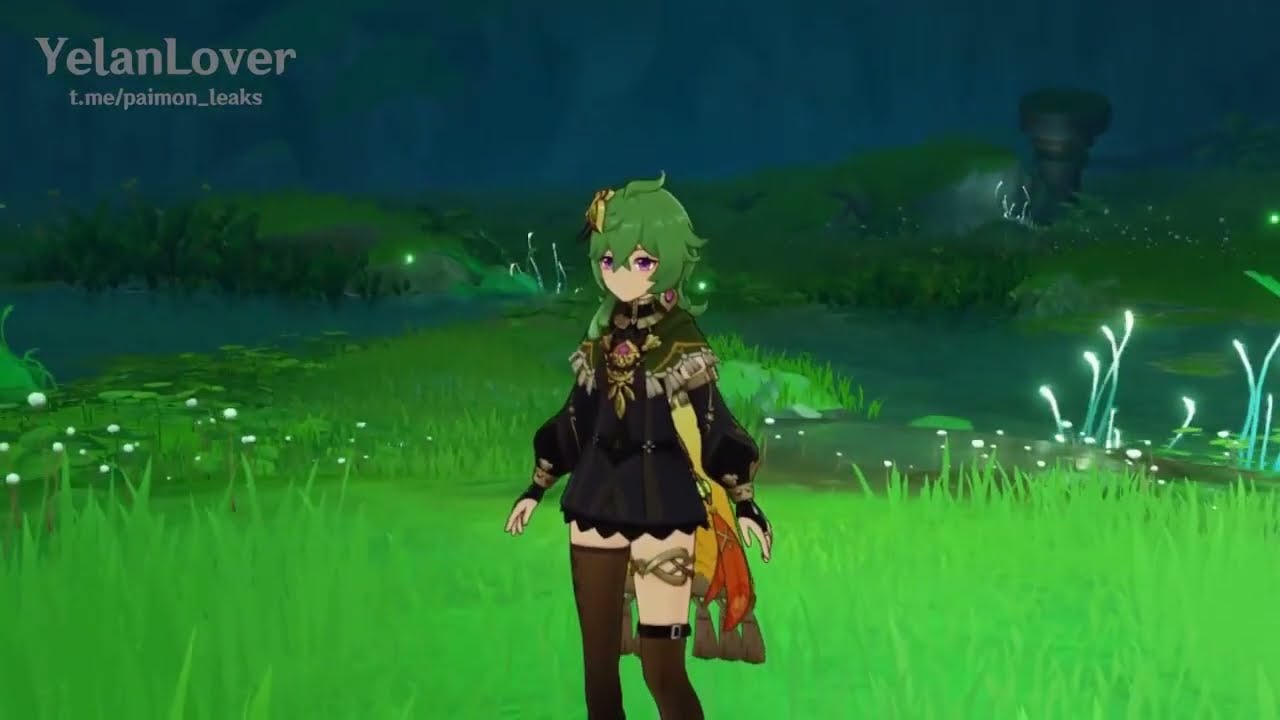 Collei NEW DENDRO BOW Animation Gameplay Leaks Version 3.0 - Genshin ...