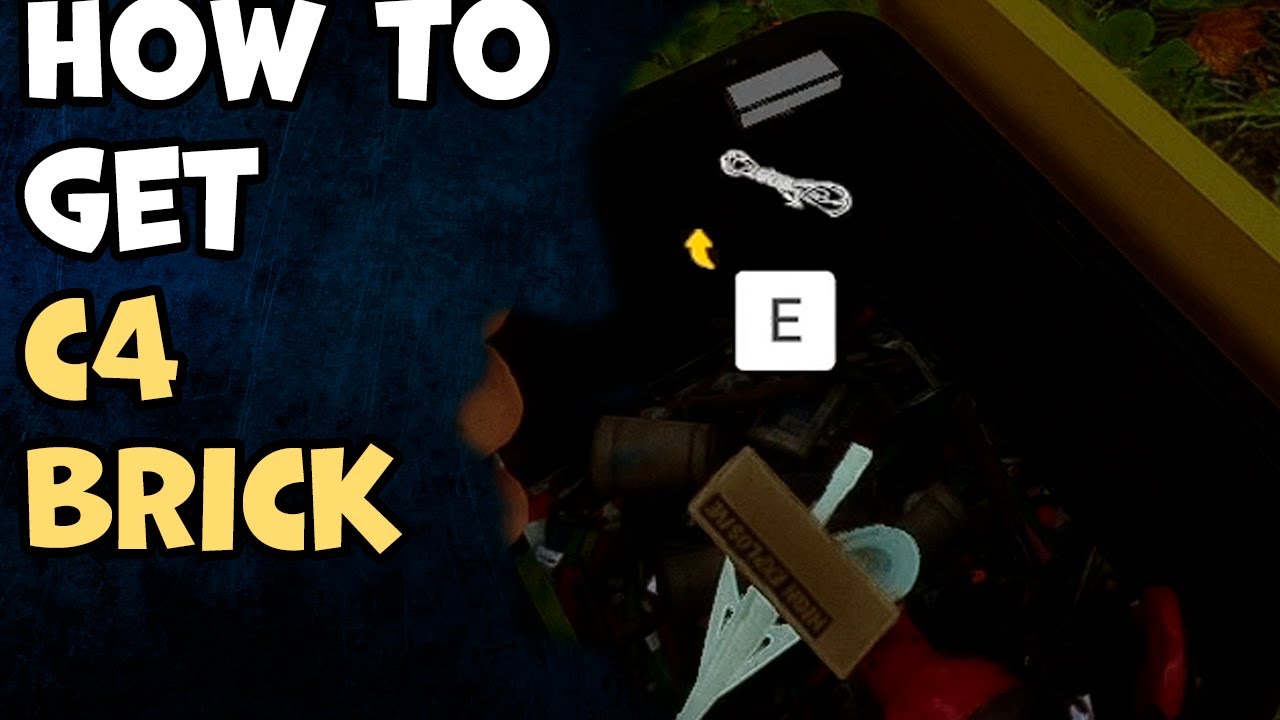 How to get C4 Brick Sons Of The Forest - YouTube